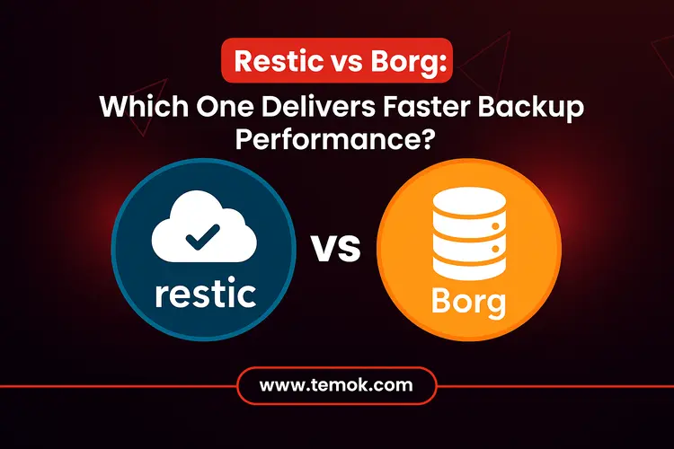 Restic vs Borg: Which One is Faster For Backup Performance?