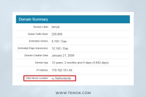 How Can I Find Out Where Is My Server Located? - Temok Blog